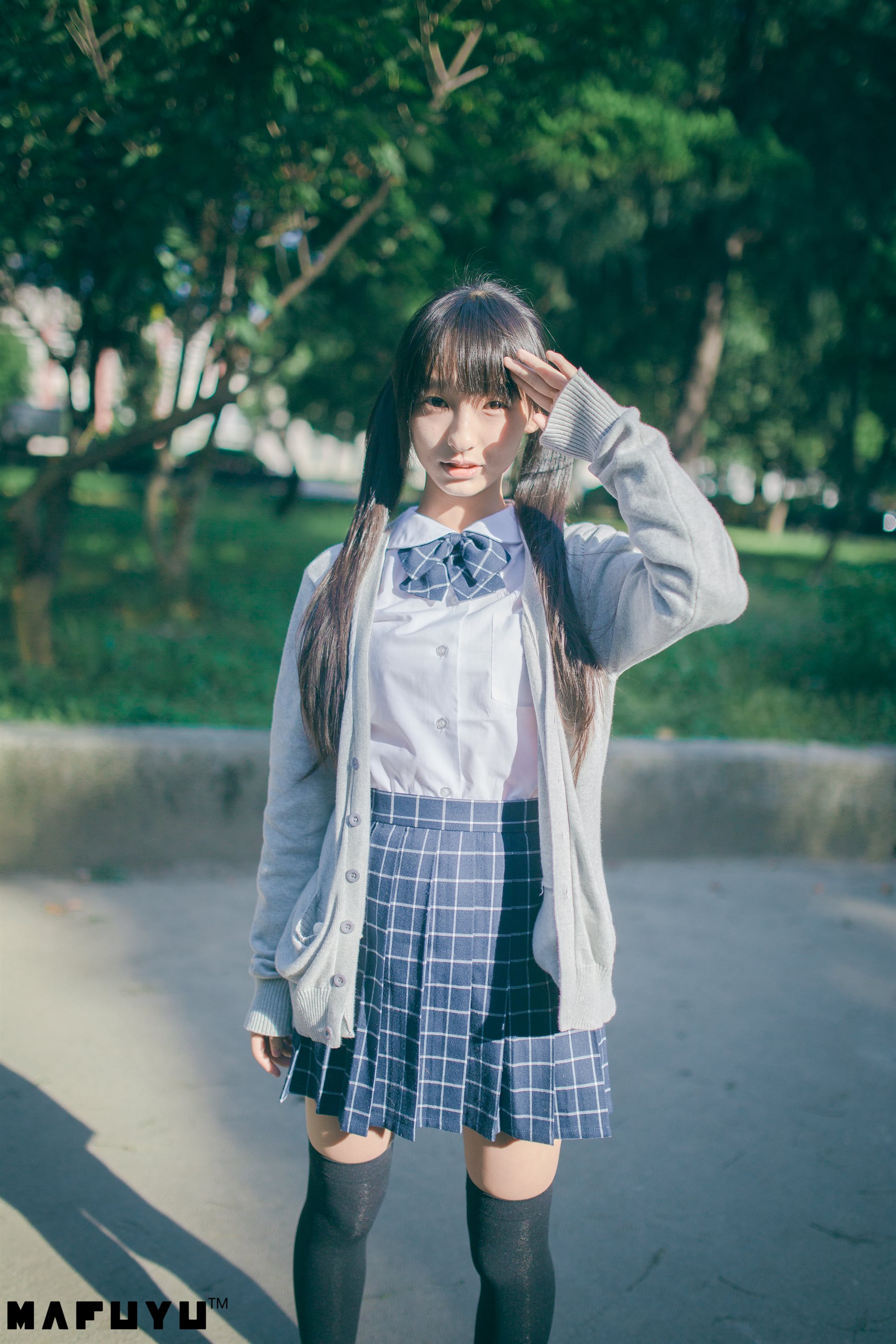 神楽坂真冬-早期写真-JK制服-A - 写真アルバム