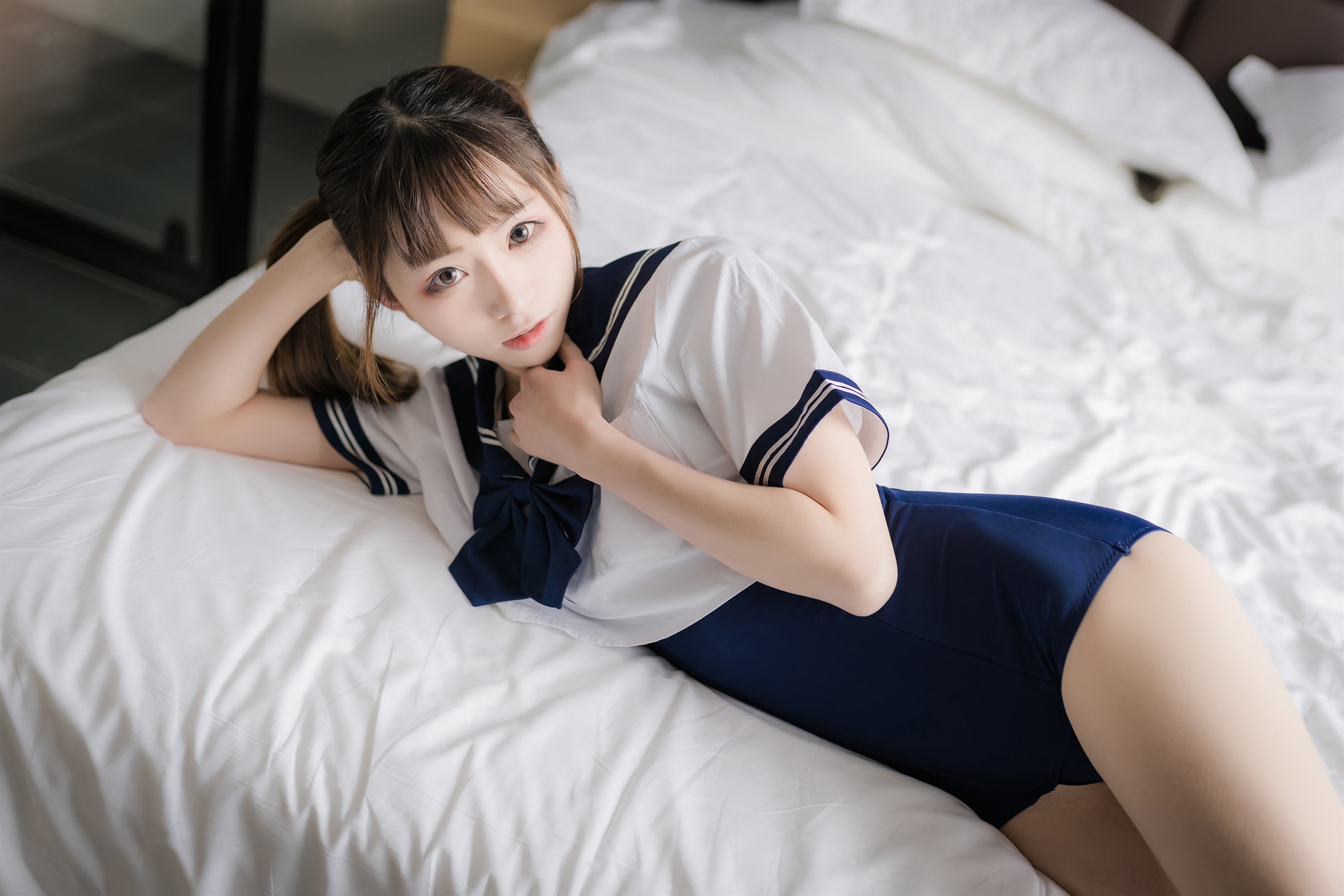 Kitaro_绮太郎-泳装JK - 套图