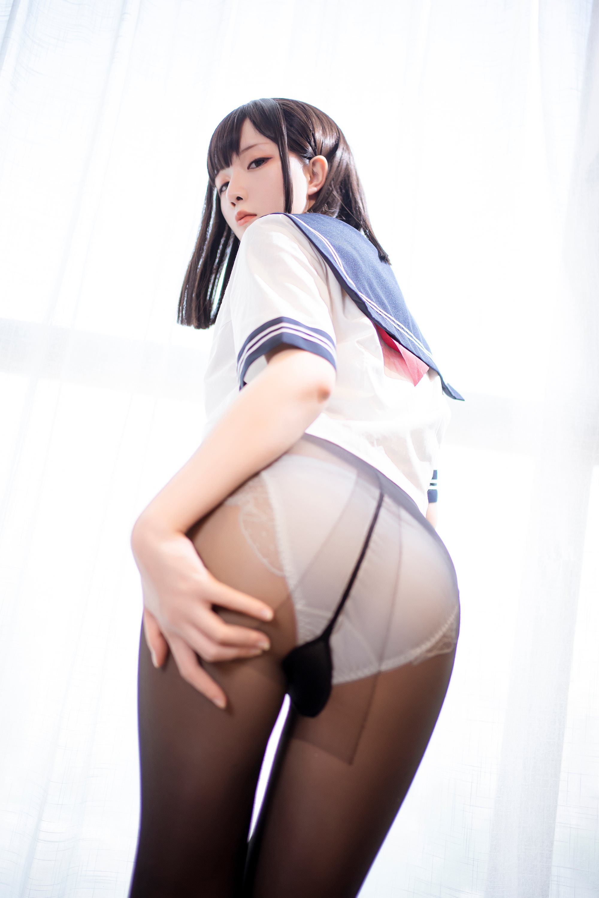 星之迟迟-COS电子版-黑丝jk - Photo Album