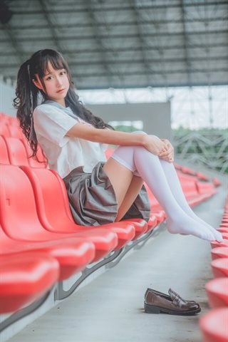 木绵绵OwO-JK制服(灰色JK) - 写真アルバム