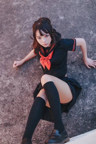 疯猫ss-制服少女写真集01-室外JK - 写真アルバム