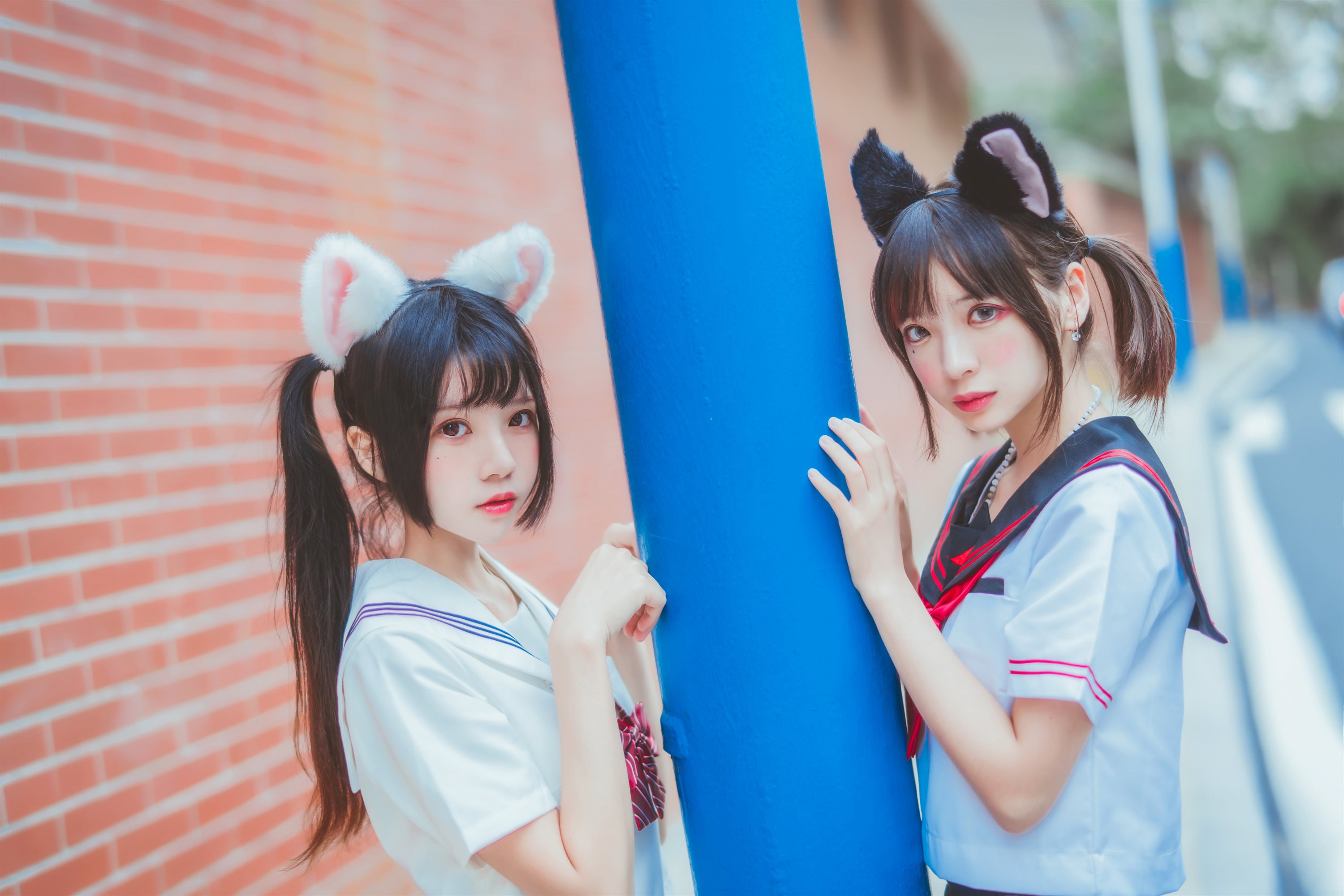 疯猫ss-桜桃喵&疯猫ss-JK百合2 - 套图