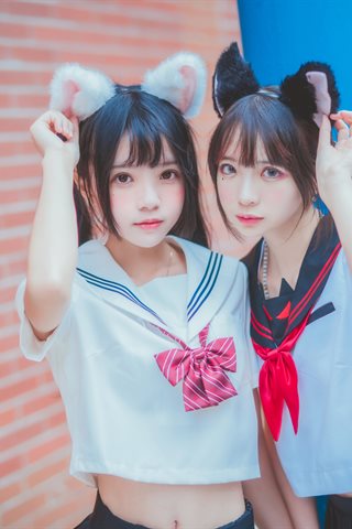 疯猫ss-桜桃喵&疯猫ss-JK百合2 - 套图