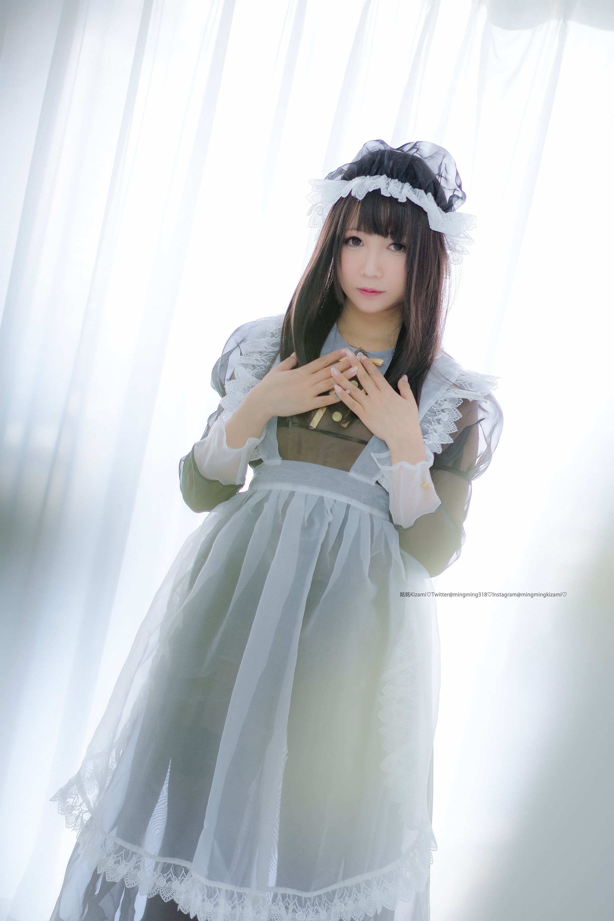 銘銘Kizami-BOOTH-Vol.15透明メイド服 写真+自撮り - 写真アルバム