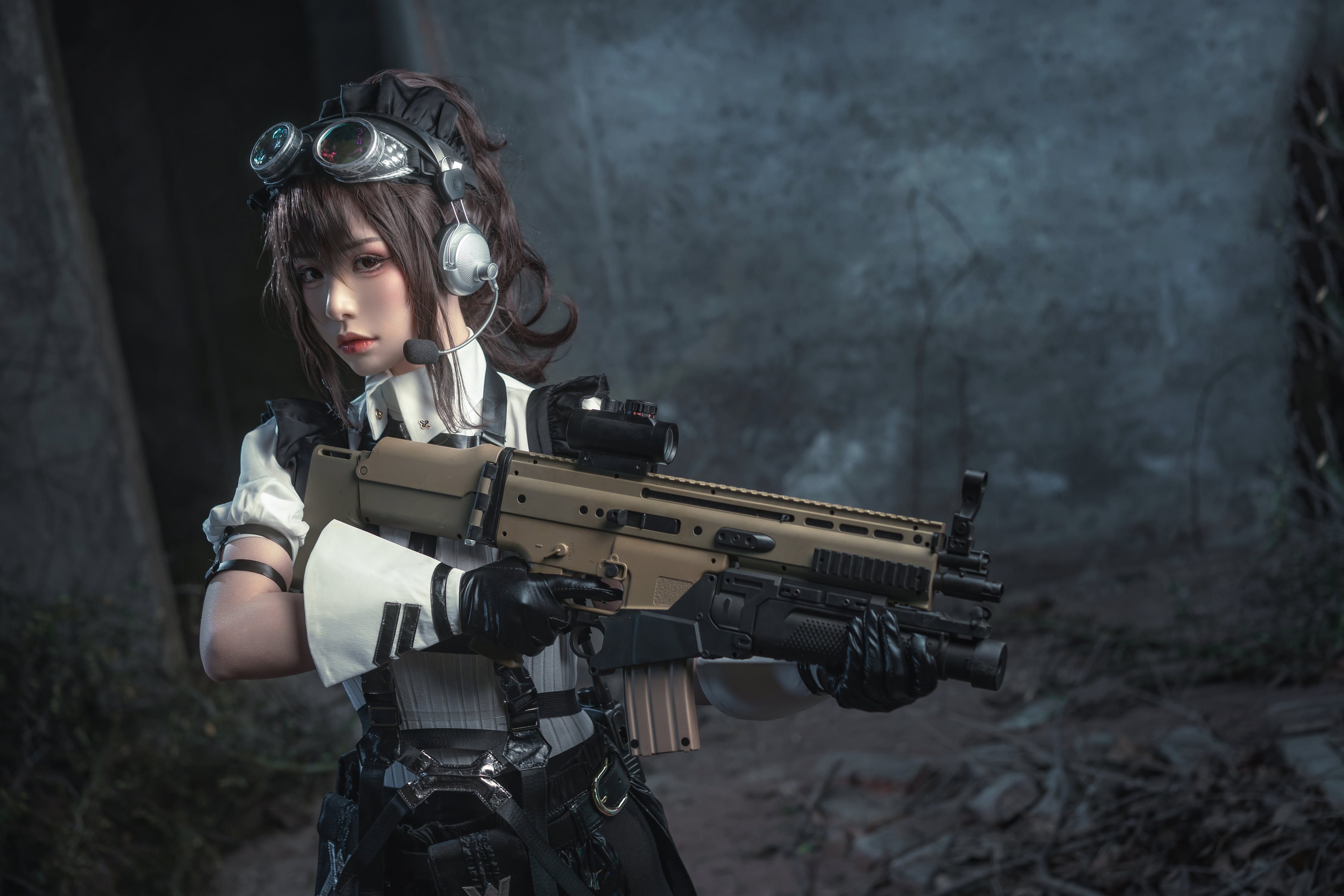 爆机少女喵小吉 Nekokoyoshi - NO.028 战斗女仆 - 套图