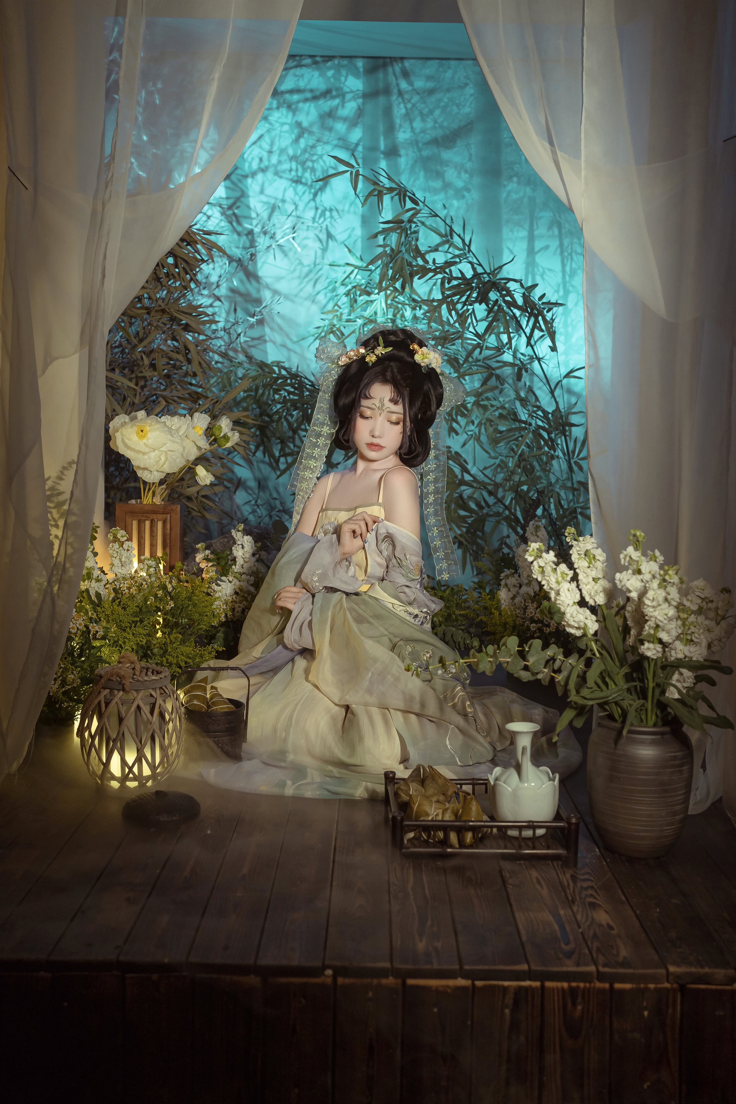 爆机少女喵小吉 Nekokoyoshi - NO.030 浣溪沙.端午 - 套图